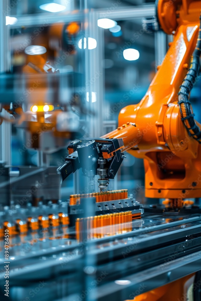 Investigate the use of robotics in manufacturing. How are robots ...