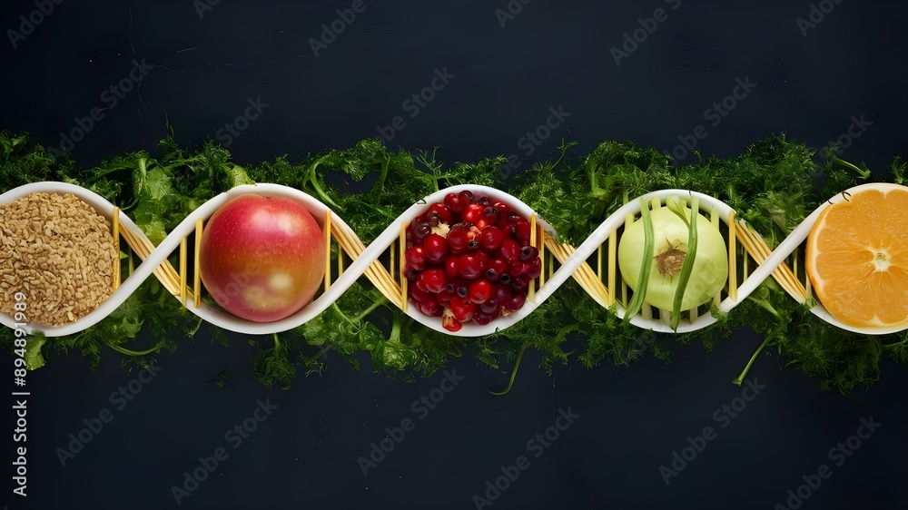 GMO Food and Genetically Modified Crops: Engineered Agriculture Concept ...