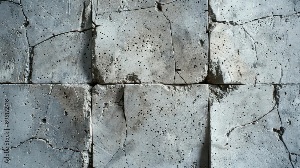 Rough concrete texture with cracked surface and uneven patterns Stock ...