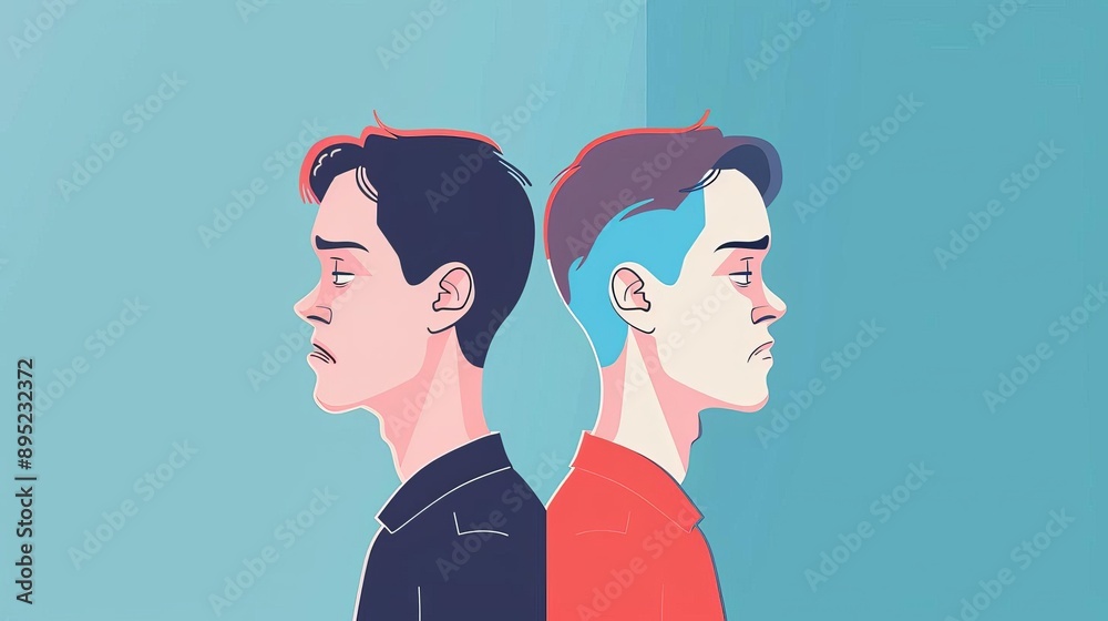 Healthy Doctor Psychological Bipolar Disorder A visual depiction of the ...