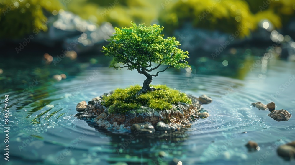 Print Advertisement Promoting Environmental Conservation Efforts A ...