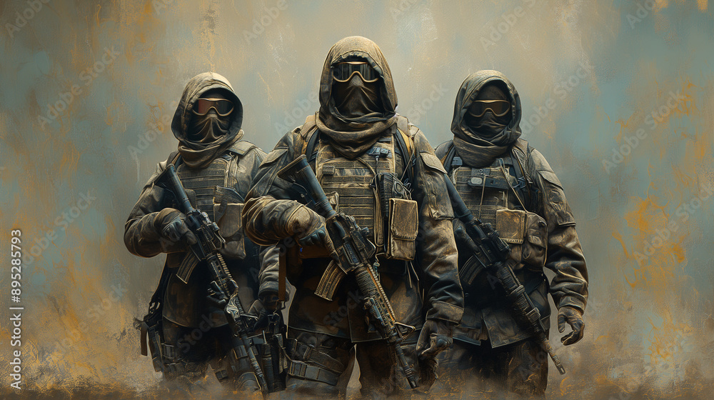 Special Forces Operatives in Covert Civilian Attire for Undercover ...