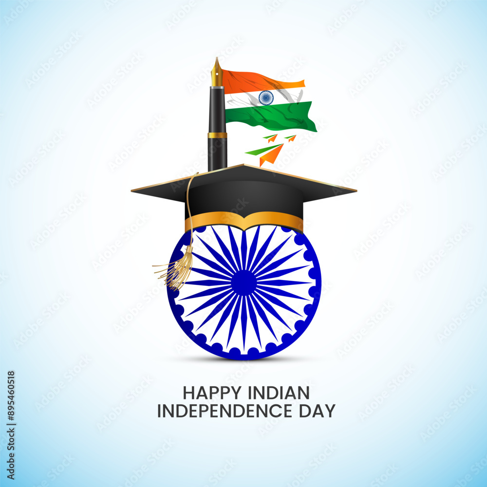 Independence Day Education School College University concept with ...