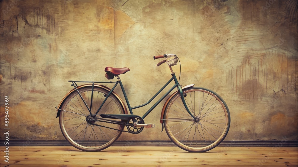 Vintage of a classic bicycle with a retro design, vintage, bike,retro ...