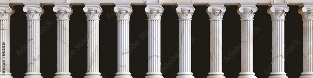 Majestic 3D Greek and Roman Architectural Elements: White Marble ...