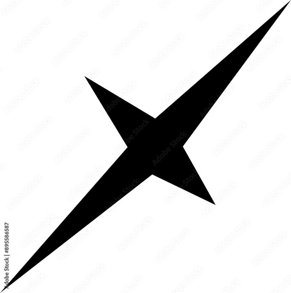 Sparkle Star Icon, bling vector, simple Premium Quality icons, Bright ...