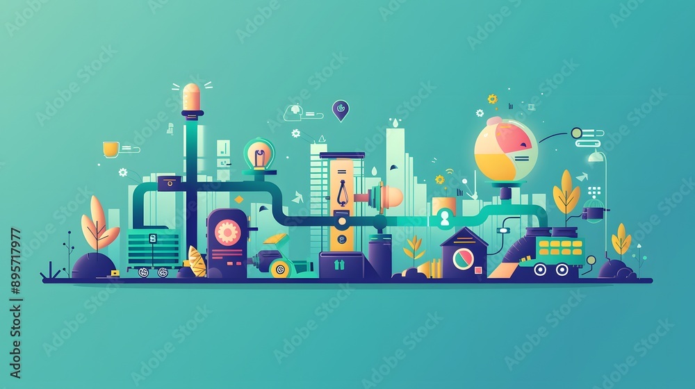 the different stages in the lifecycle of a product, from development ...