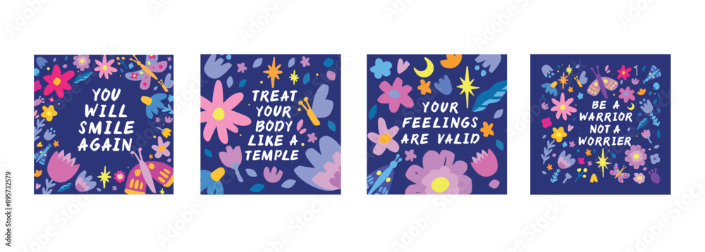 Self love and self care positive inspirational psychological quotes ...