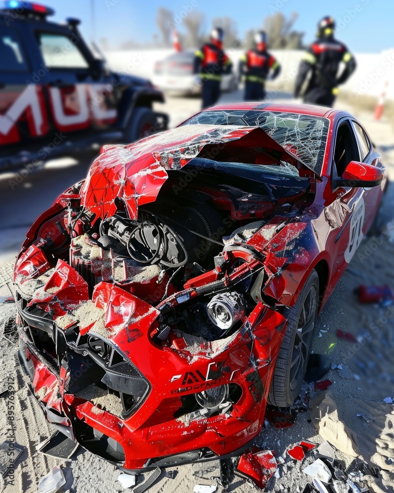 Human safety at risk from automobile collision triggered by faulty ...