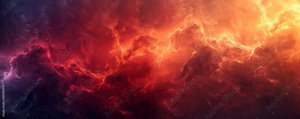 Ethereal Nightmare - Dark Fantasy Horror Blend Abstract Background with ...