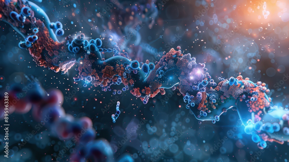 Detailed view of an enzyme-catalyzed reaction, showcasing how ...