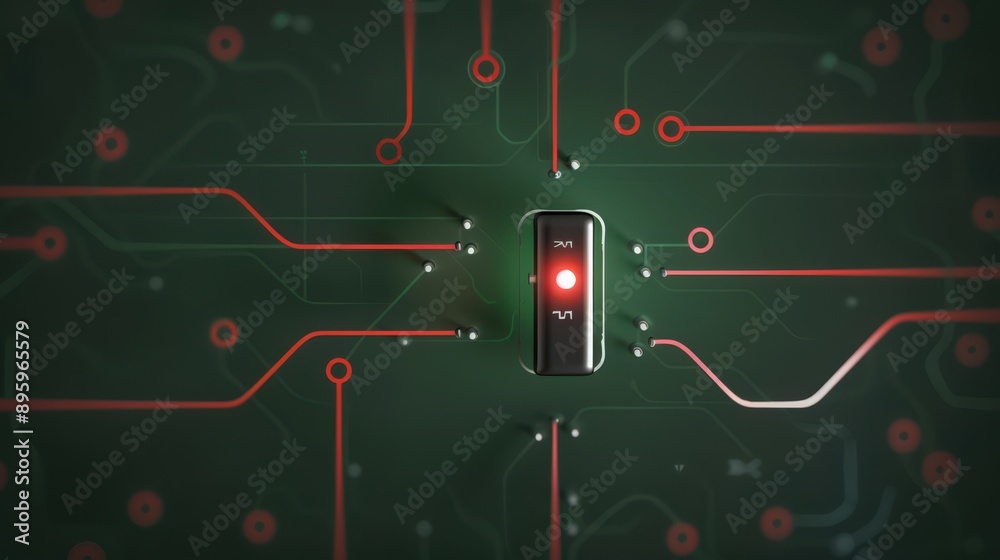Diagram of a simple series circuit, illustrating the flow of current ...