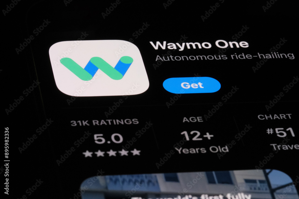 Shanghai,China-July 24th 2024:Waymo One autonomous ride-hailing service ...