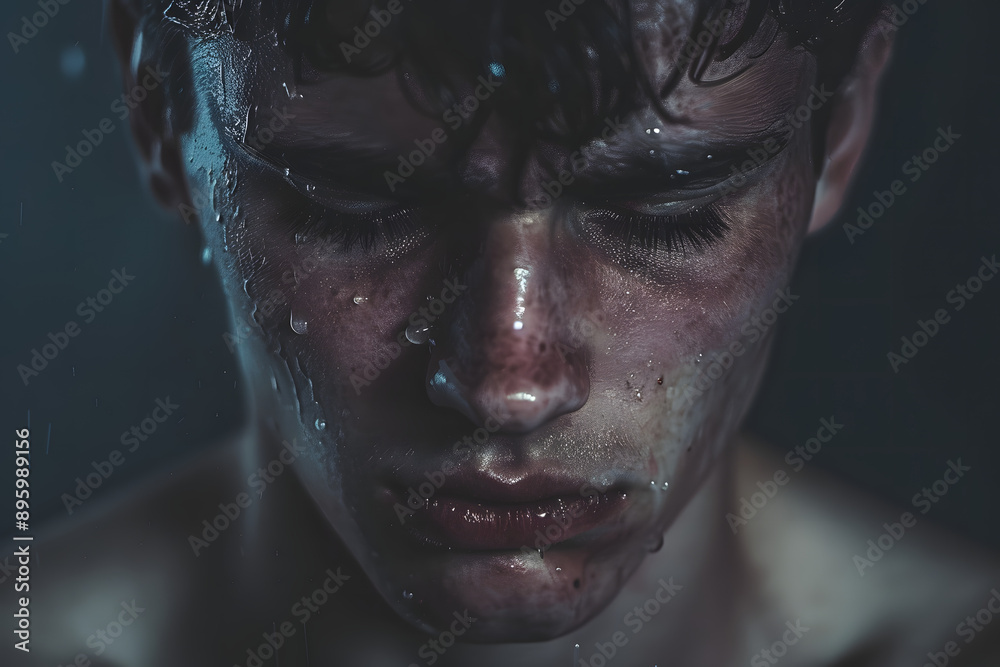 A very sad and depressed person, desperate to return to who he was and ...