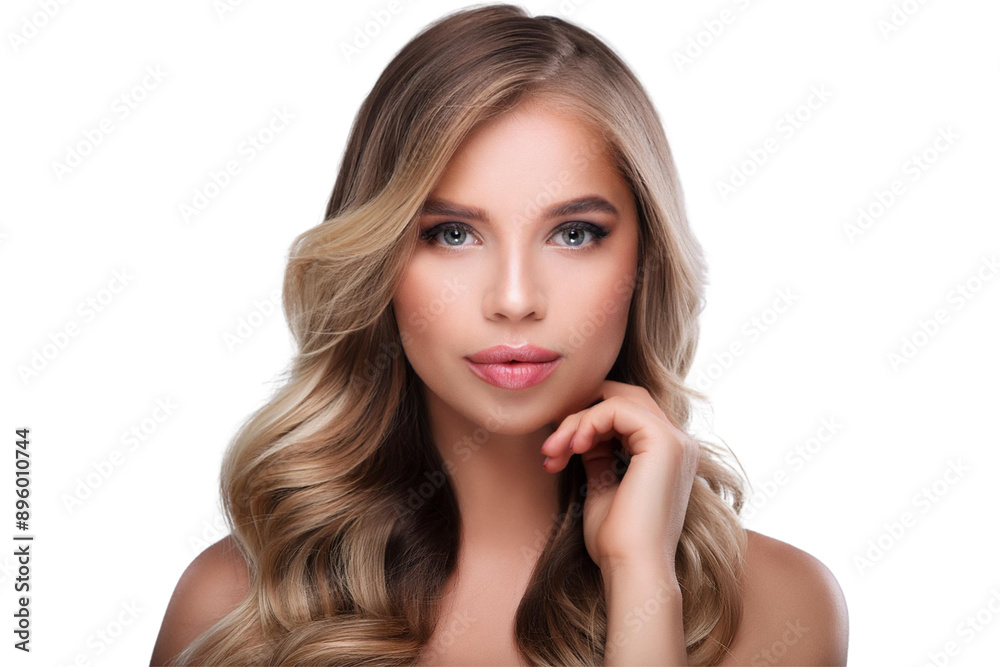 Beautiful Female Model PNG - High-Resolution Transparent Background ...