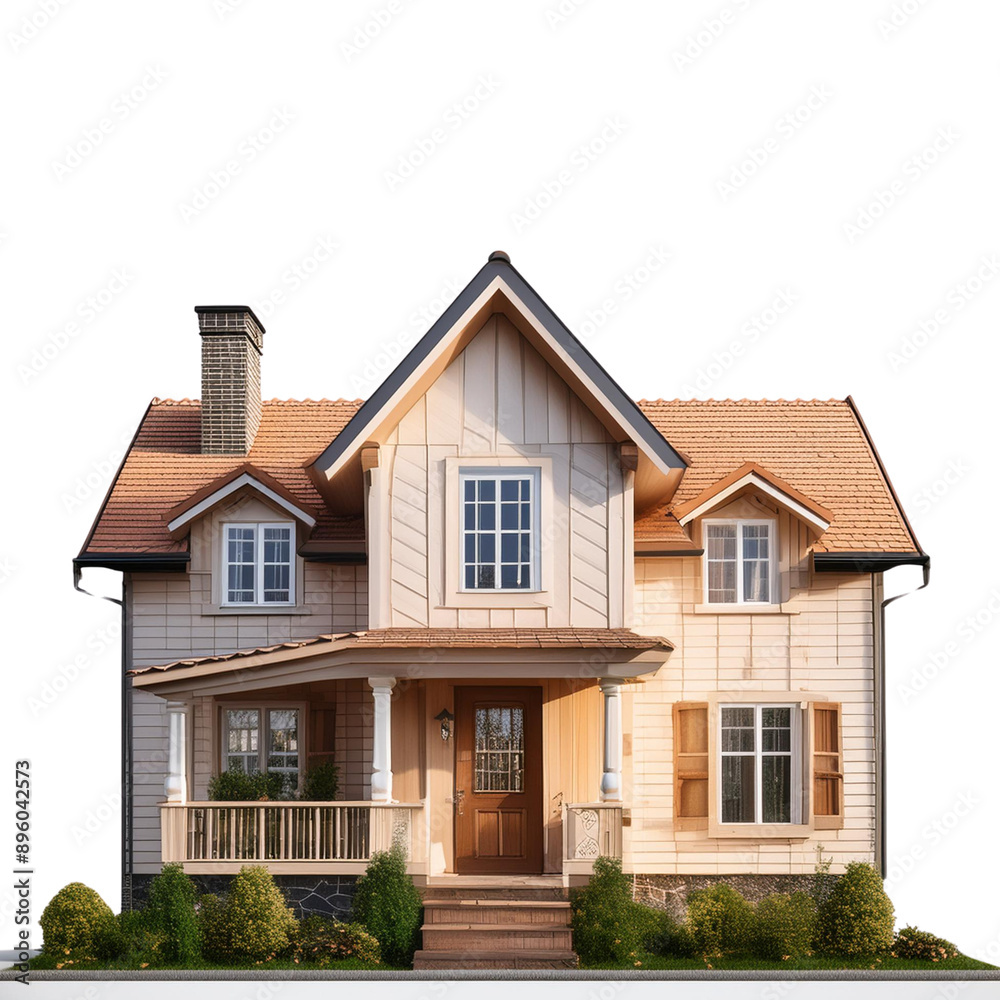 Realistic 3D Home PNG - High-Resolution Transparent Background Image ...