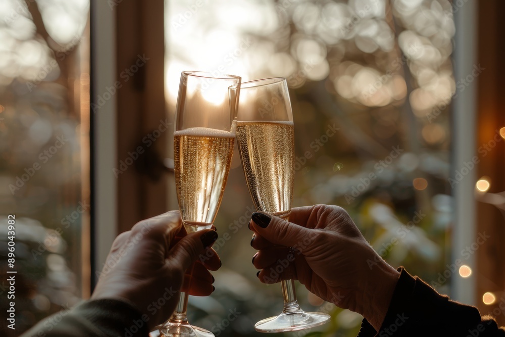 Intimate New Home Celebration with Toast to New Beginnings - Perfect ...
