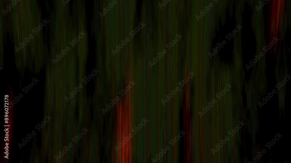 Dispersion fault glitch overlay video effect red, green and blue ...