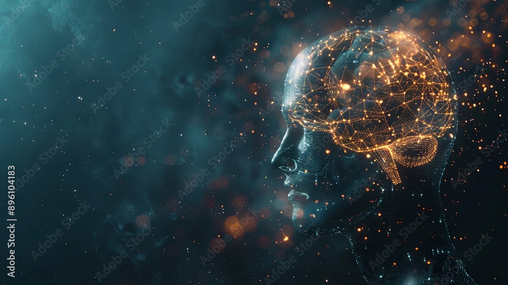 Human Brain, Artificial Intelligence, Digital Mind, Neural Network ...