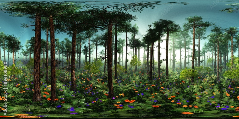 HDRI, environment map , Round panorama, spherical panorama, equidistant ...