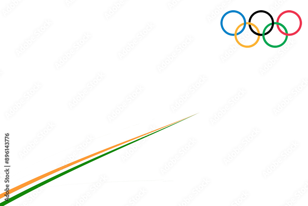 Creative design for the Paris 2024 Olympics, blending French cultural ...