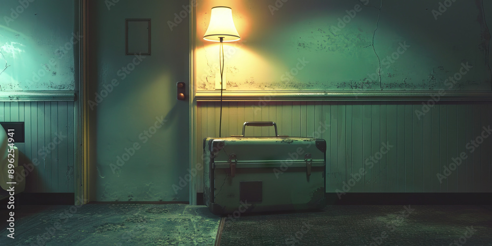 Missing Home: A suitcase, half-packed, stands in the corner of a ...