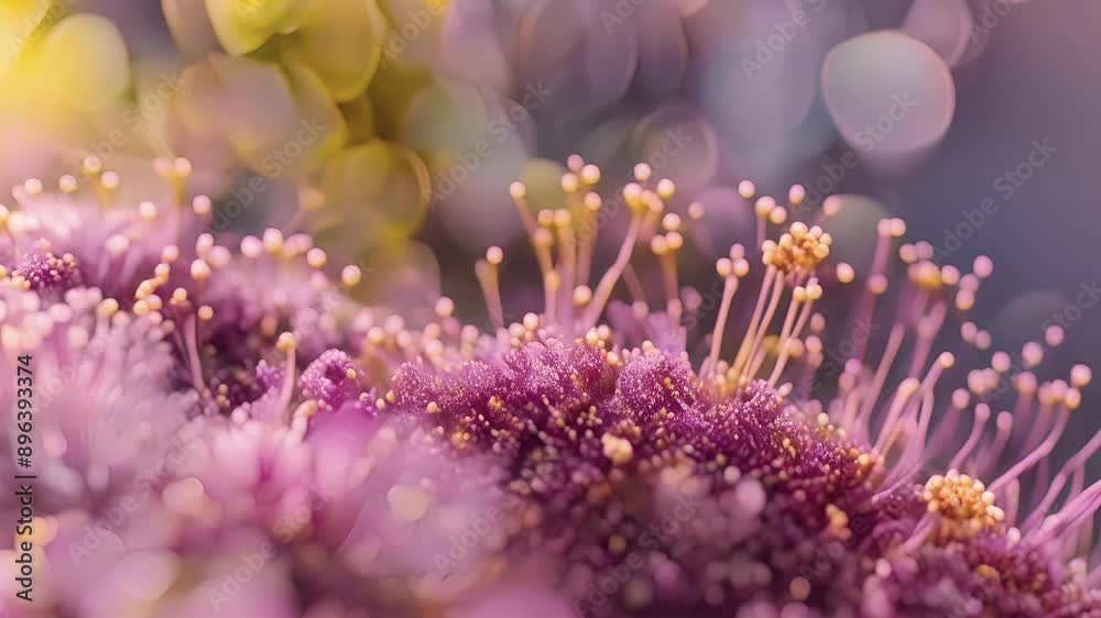 A highresolution image of the hair matrix the region at the base of the ...