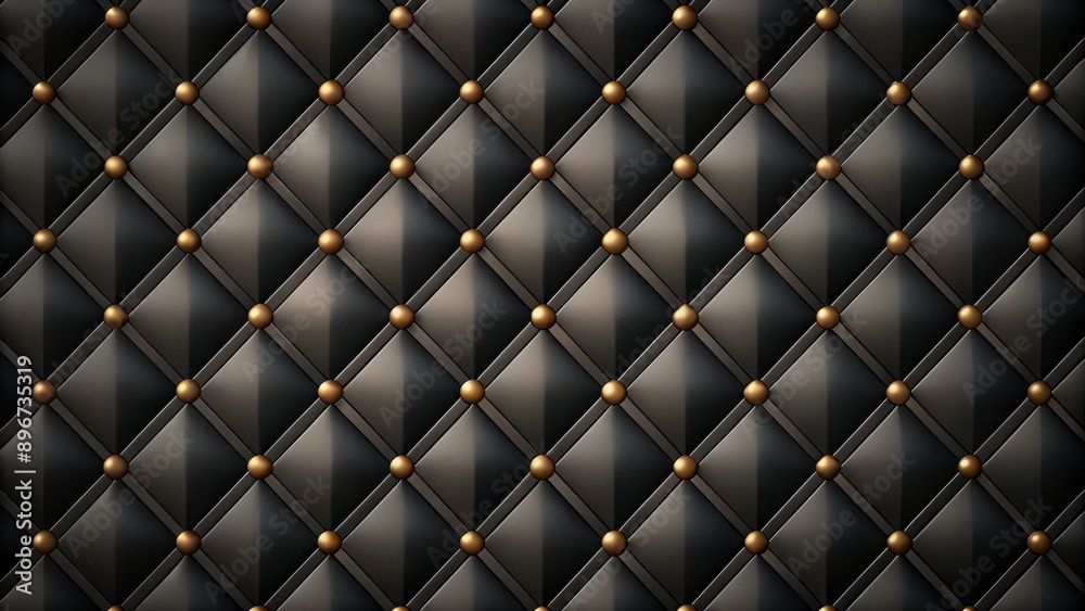 Luxurious dark background adorned with mesmerizing 3D black diamond ...
