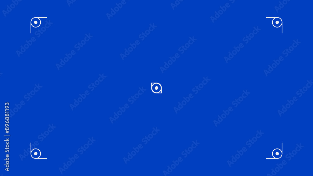 Blue screen background, motion tracking markers. Art design blue screen ...