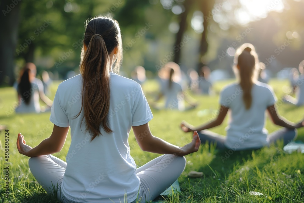 Join us for group outdoor yoga meditation in a serene park. Experience ...