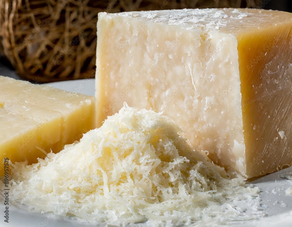 Grated Parmesan Cheese. Freshly grated parmigiano reggiano parmesan ...