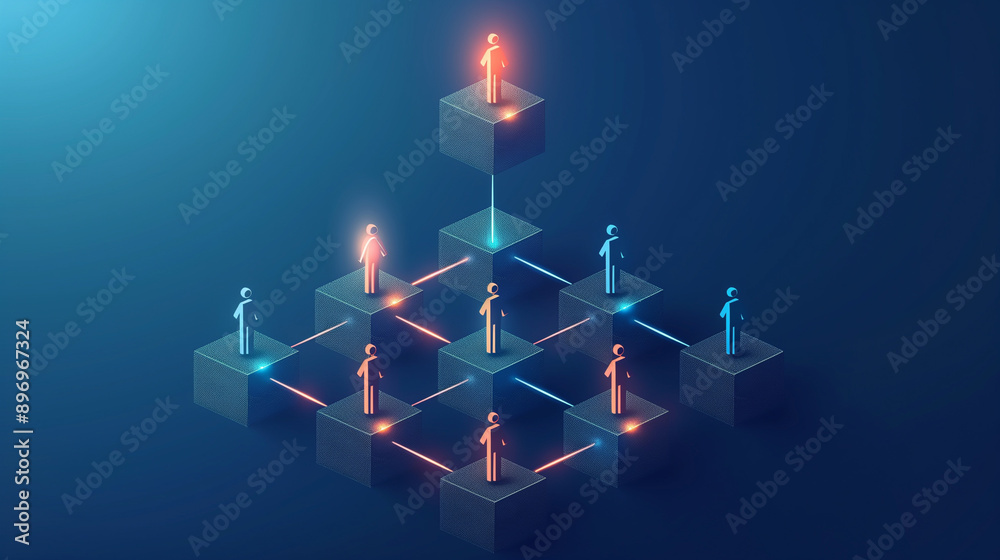 The leader-controlled organizational structure model centralizes ...