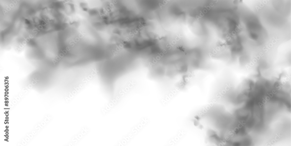 Special effect of steam, smoke, fog, clouds. Abstract gas on ...