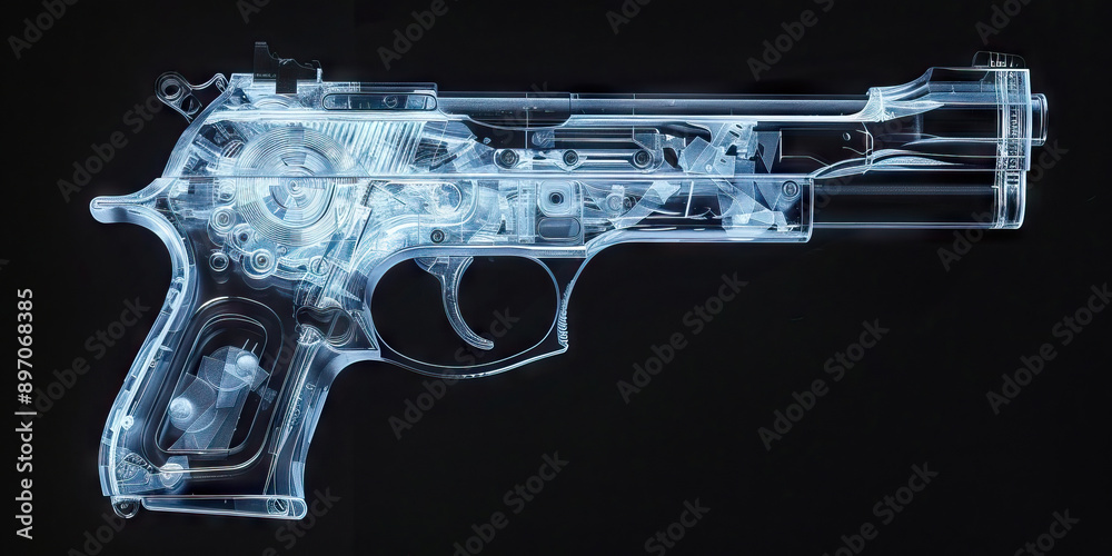 The Anatomy of a Gun: Understanding the Parts and Functions Stock ...