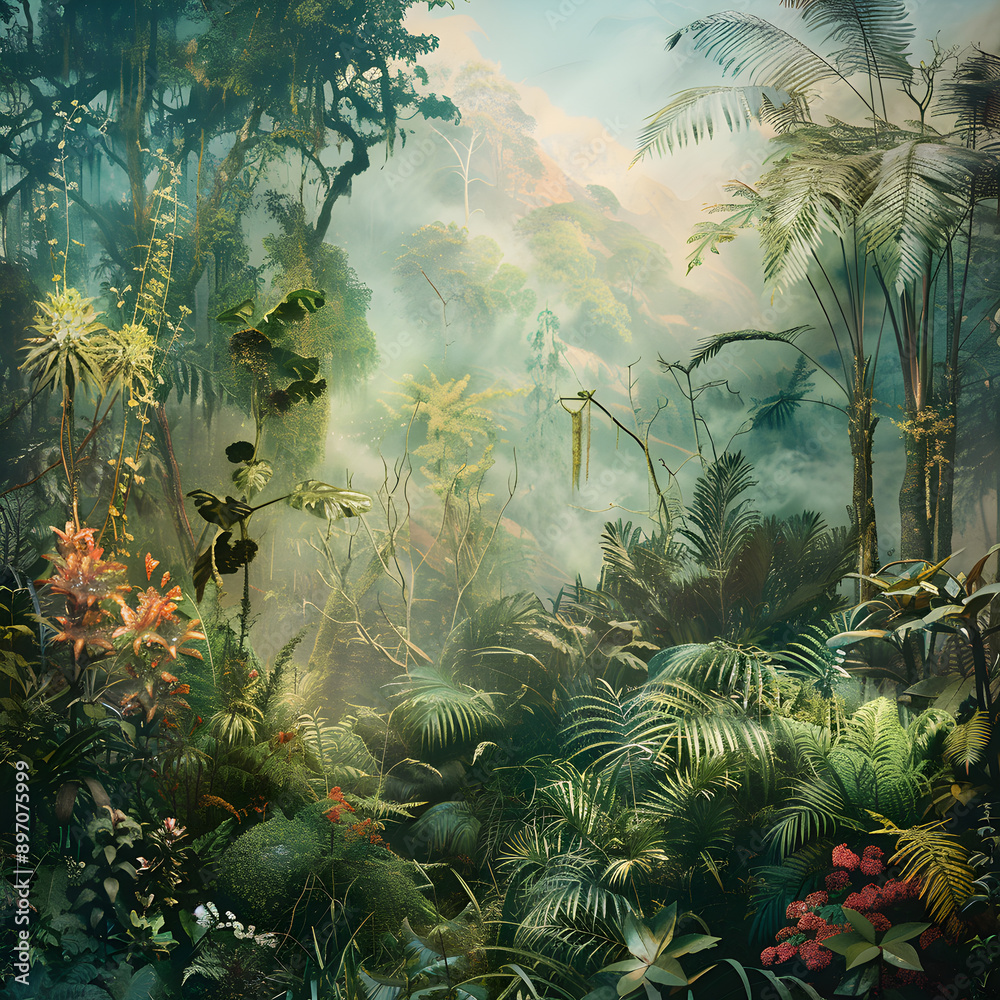 Visual Transition of Flora Across Latitudinal Zones from Tropical ...