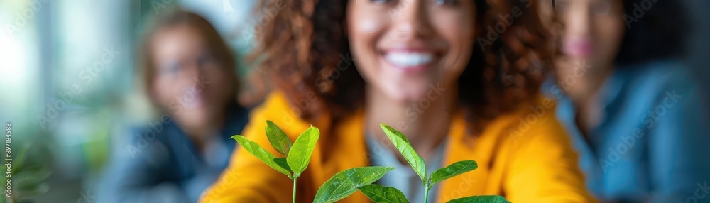 Team evaluating social impact projects, social impact investment ...