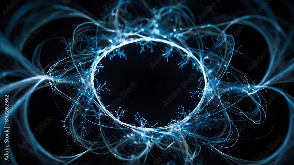 Detailed Visual Aid on Electron Flow and Magnetic Fields Featuring ...