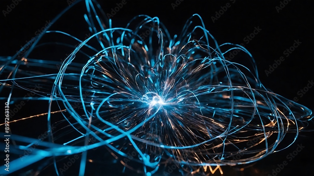 Detailed Visual Aid on Electron Flow and Magnetic Fields Featuring ...