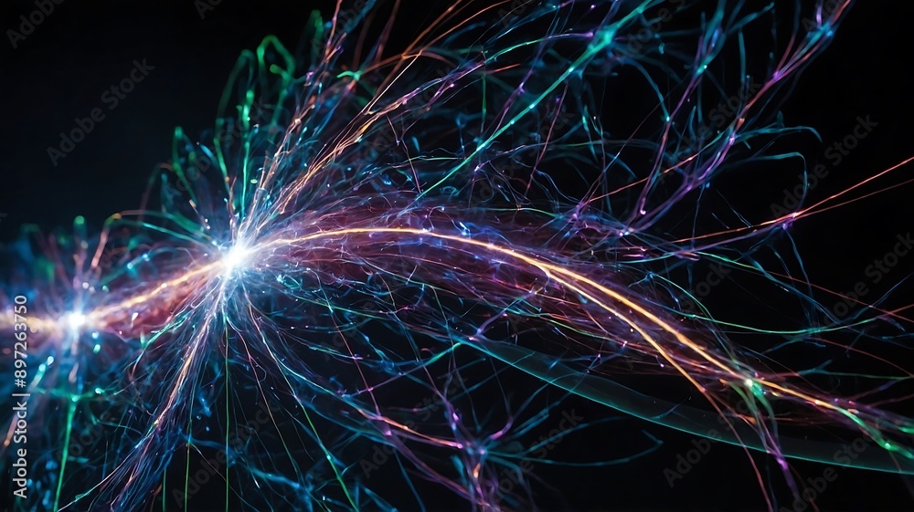 Detailed Visual Aid on Electron Flow and Magnetic Fields Featuring ...
