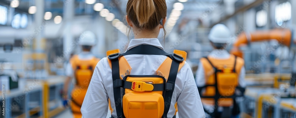 Factory workers using exoskeletons to reduce physical strain ...