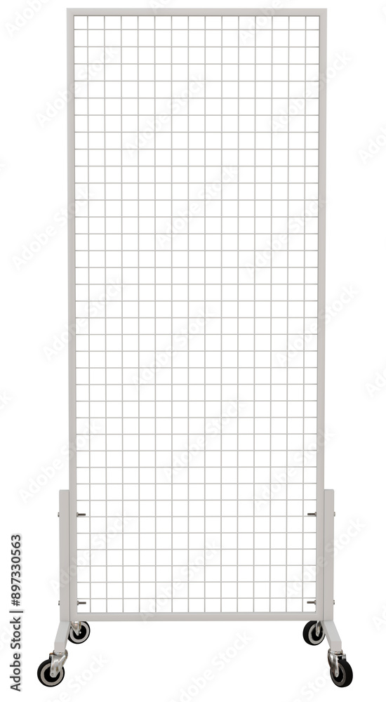 Modern Store Fixture: Coated white Wire Rack . Upgrade your store with ...