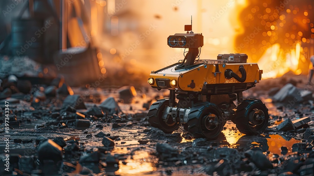 Explore the versatility of fire robots to handle a variety of tasks ...