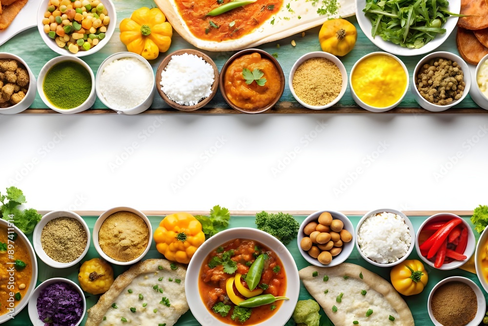 Indian cuisine, including chicken tikka masala and curry samosa rice ...