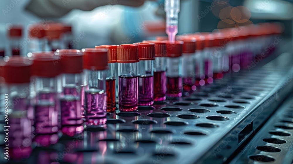 Precision in Progress: Hyper-Realistic Image of Laboratory Technician ...