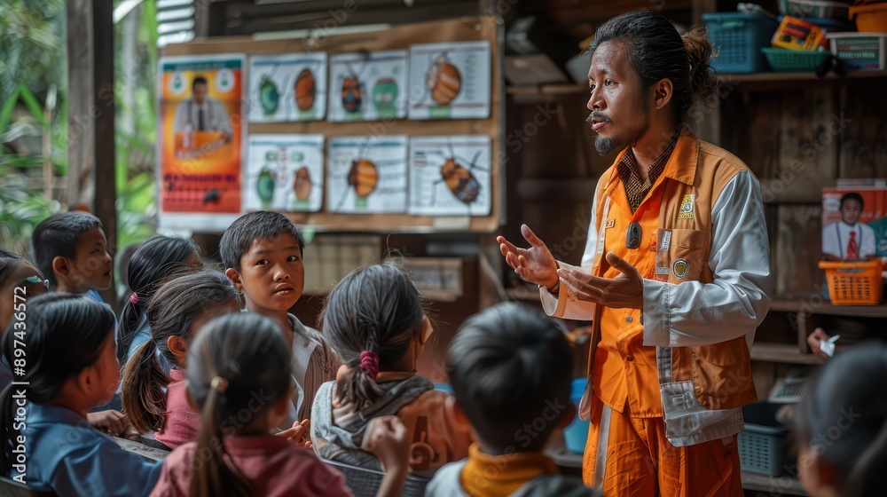 Foto de Educational Talk on Dengue Fever Prevention by Healthcare ...