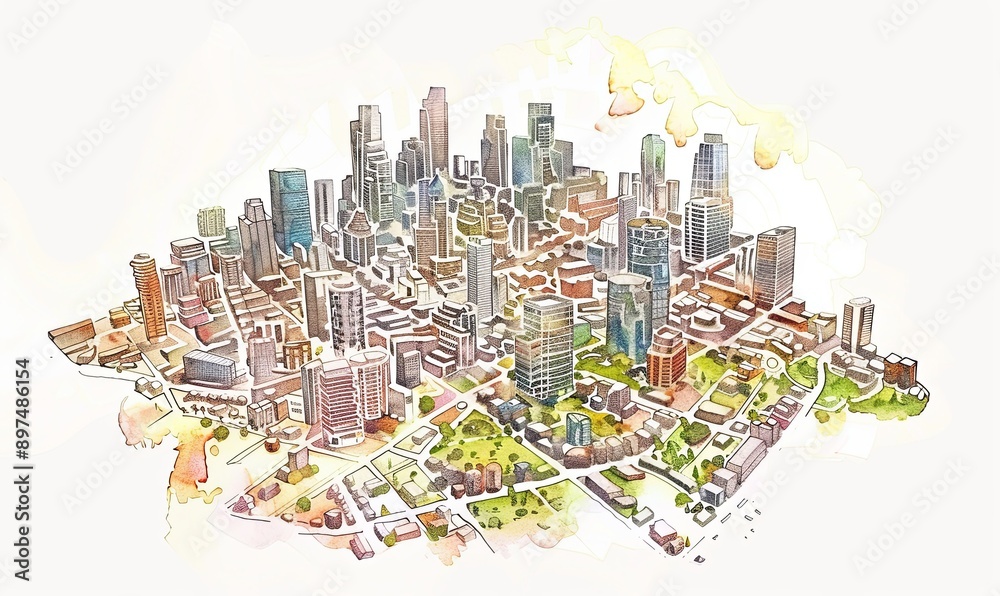 City Expansion: New Districts on the Map. Observe the expansion of ...