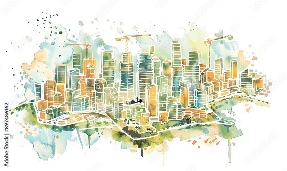 City Expansion: New Districts on the Map. Observe the expansion of ...