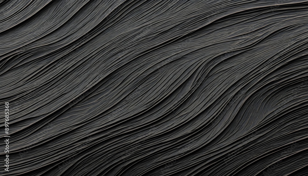 A Damascus steel texture with intricate, wavy patterns and a dark ...