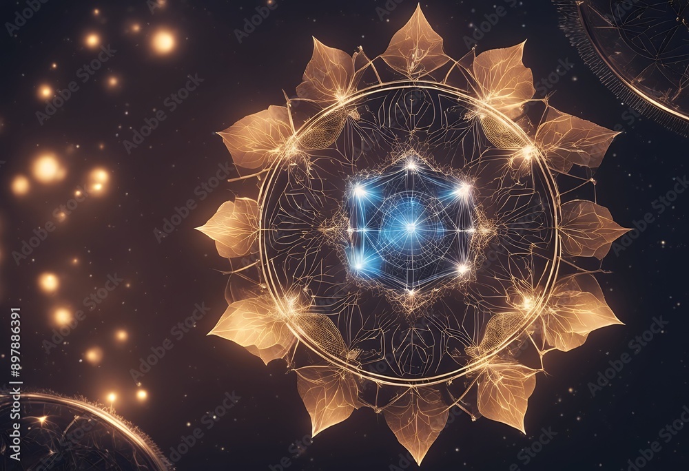 geometry composition evolution radial black future sacred symbol ...