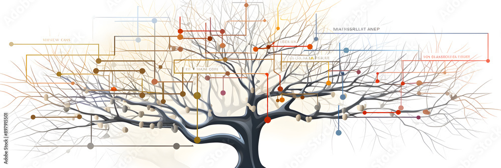 High-resolution Image of a Deep Learning DL Decision Tree Model as a ...